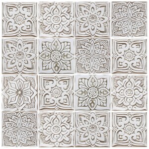 Elegant Decor With Mandala Design, Ceramic Tile, Ethnic Design ...