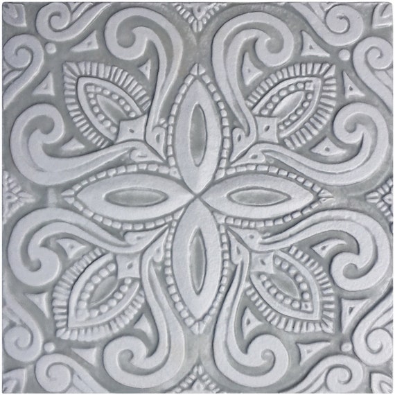 decorative tile ceramic wall art grey 11.8 bathroom tile relief tile ...