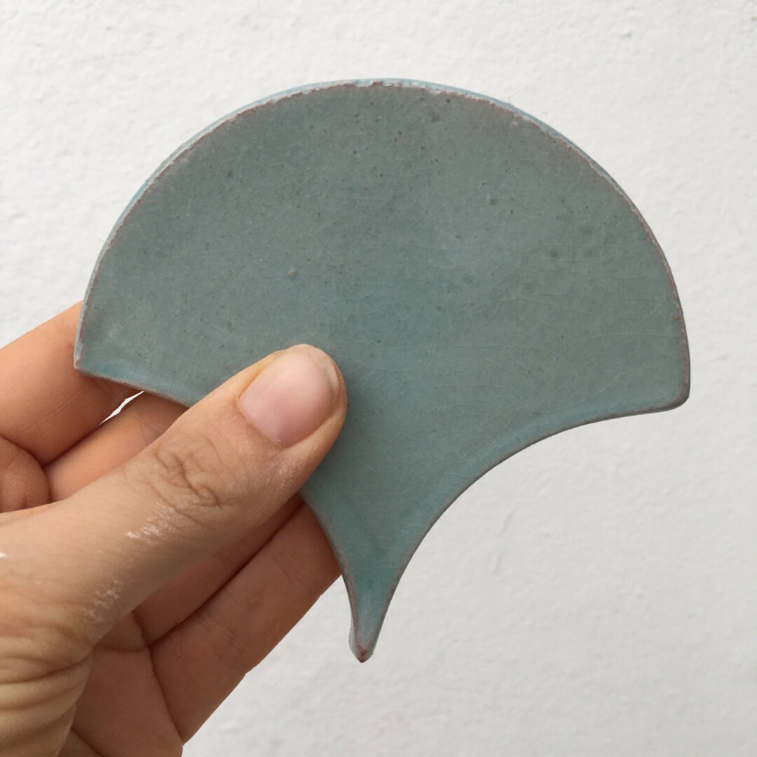 Sample Tile, Fish Scale Tiles, Scallop Tiles, Moroccan Tiles, Handmade ...