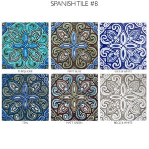 Large Spanish Tile, Ceramic Tile for Kitchens Design, Bathrooms Wall ...