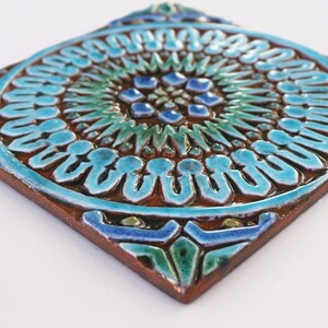 10 Ceramic Tiles 7.87, Handmade Decorative Tiles 12 Designs to Choose ...