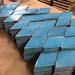 1 Sq Ft Diamond Tiles Hand Painted Tiles in Custom Color - Etsy