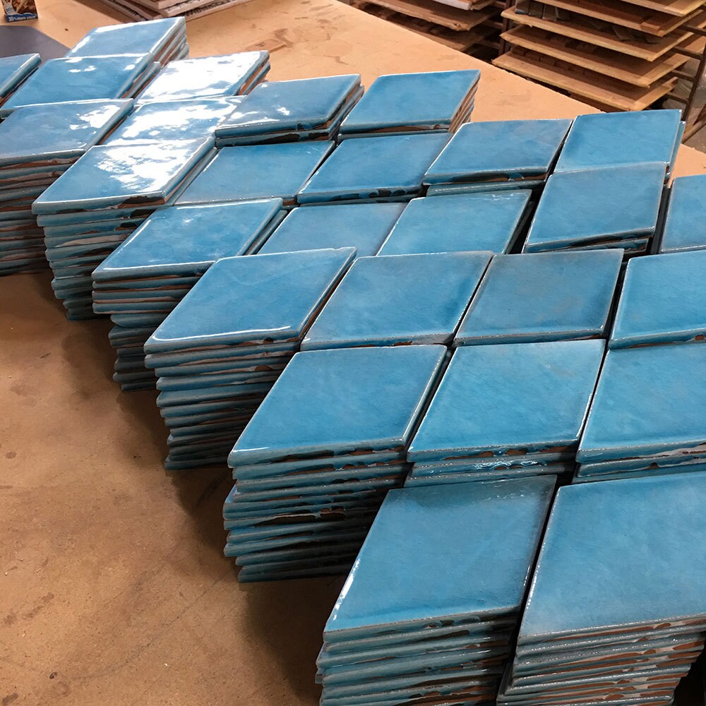 10.76 Sq Ft Diamond Tiles Hand Painted Tiles in Custom Color | Etsy