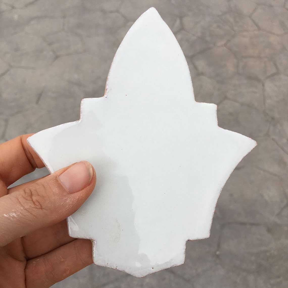 10.76 Sq Ft Moroccan Leaf Tiles in Customizable Color - Etsy