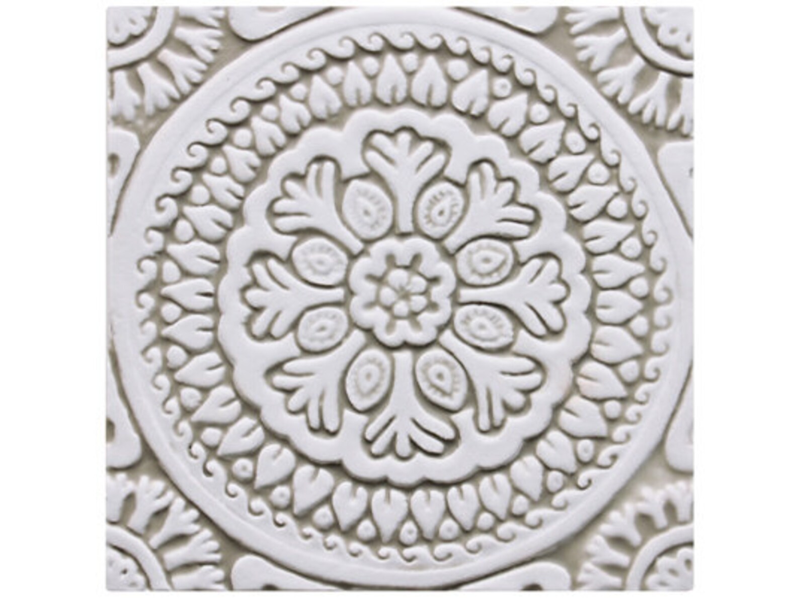 Ceramic Tile for Kitchen Backsplash in Floral Design 20cm. - Etsy