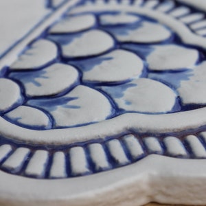 Address Plaque With Moroccan Decor, House Numbers, Personalized Sign ...