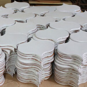 1 Sq Ft Droplet Tiles, Hand Painted Tiles in Custom Color, Field Tiles ...