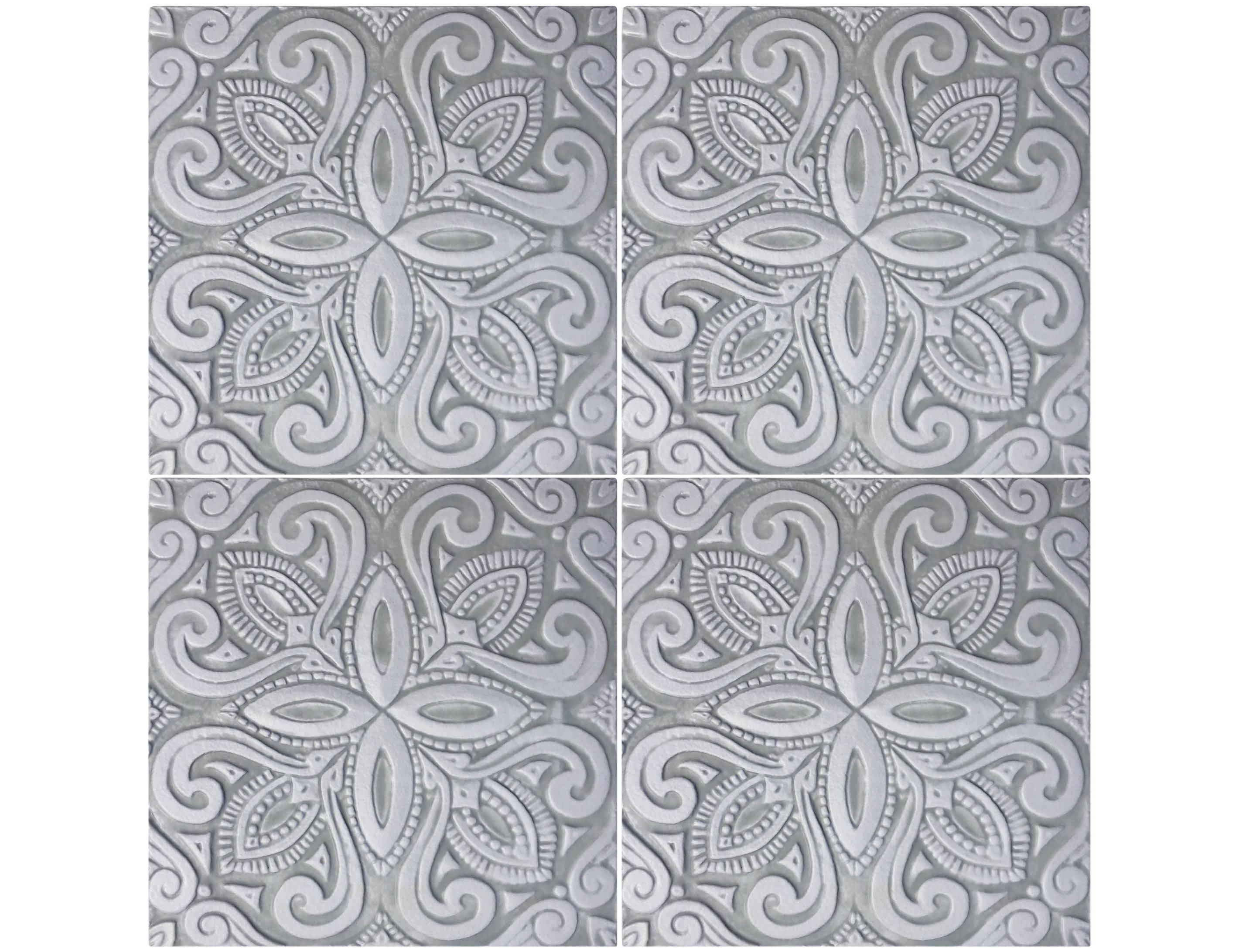 decorative tile ceramic wall art grey 11.8 bathroom tile relief tile ...