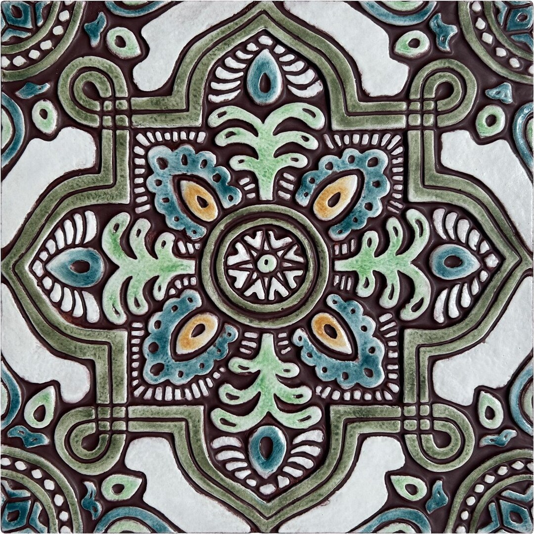Spanish Tile for Kitchen Backsplash, Bathroom Wall Art, Exterior Tile ...