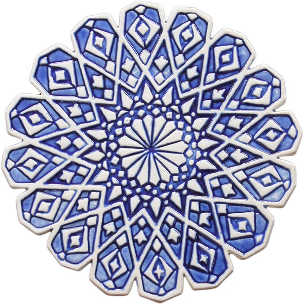 Moroccan Tile Blue - Etsy