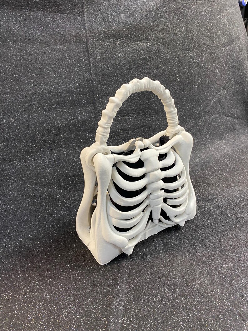 Skeleton Bone Bag, Gothic Style Purse, Halloween Candy Bag - Etsy