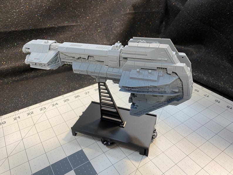 Star Wars Armada Rebel Starhawk Class Battleship Complete With Cards ...