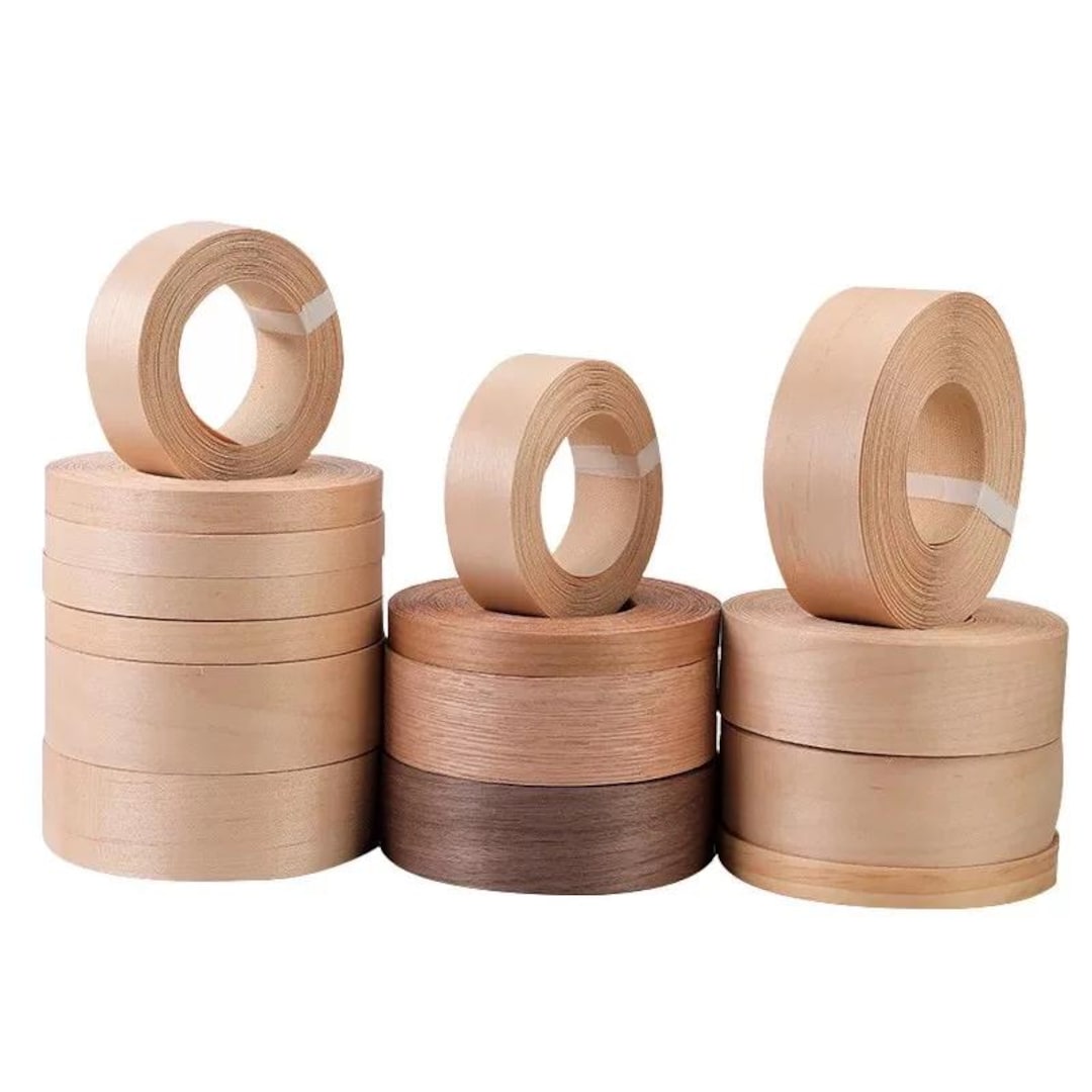 Real Walnut/oak/maple Wood Veneer Edge Banding, 1 Roll, Pre-glued ...