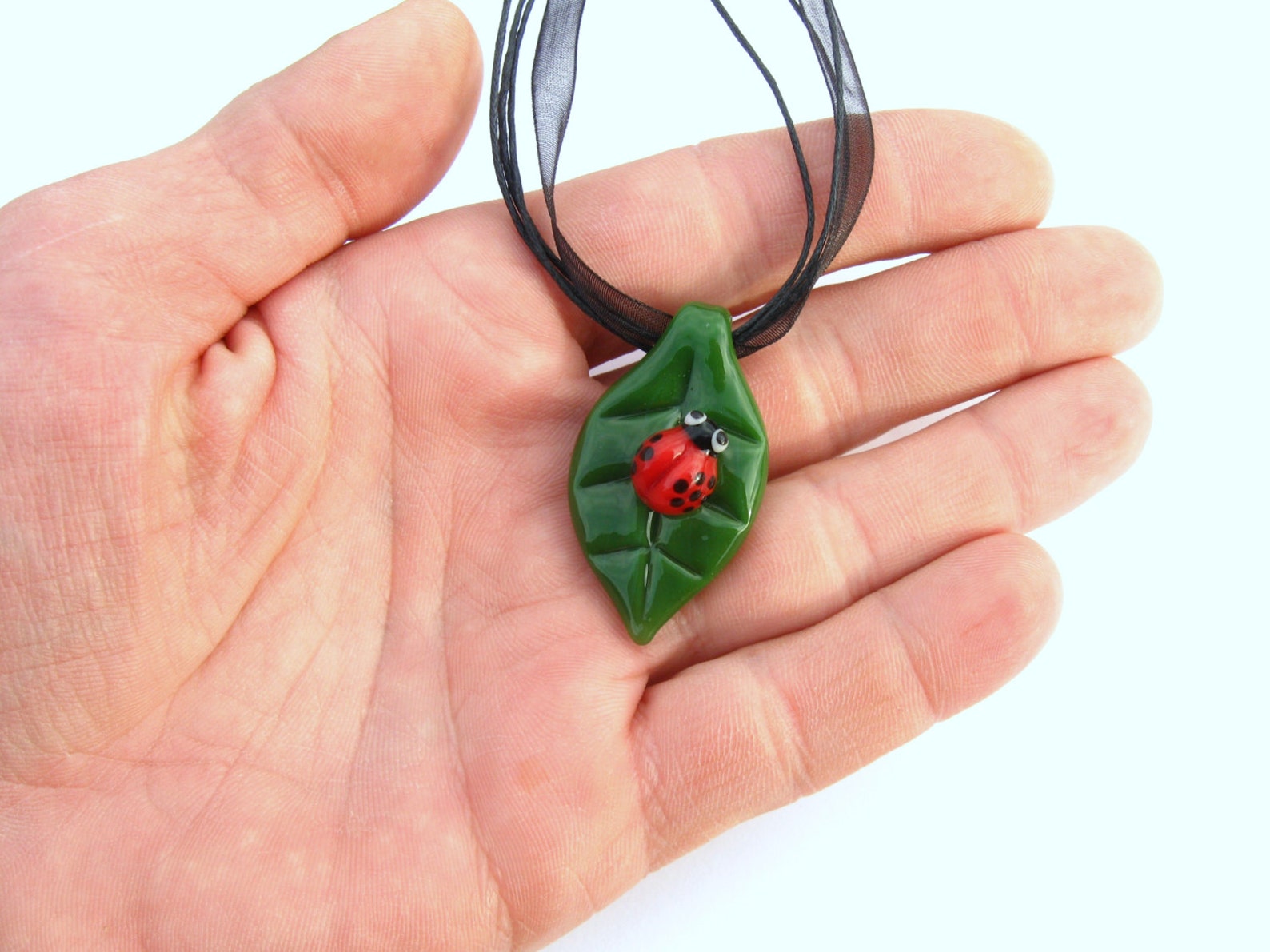 Lady Bug Pendant - Etsy