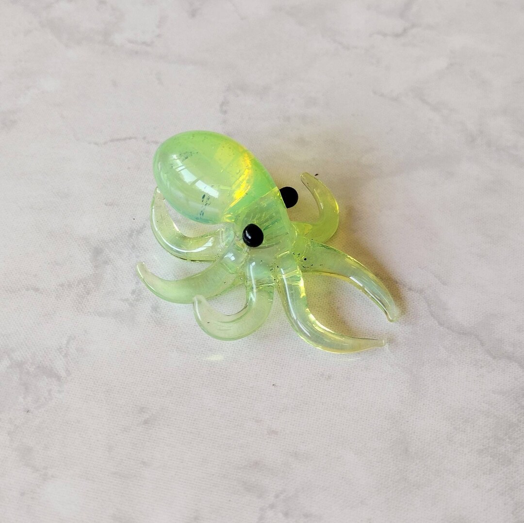 Miniature Octopus Pendant - Etsy