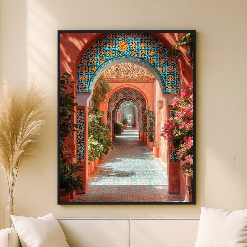 Zellige Mosaic Arch - Etsy