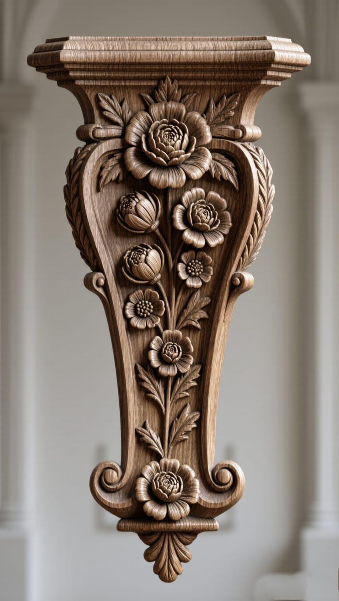 Luxury Heritage Style Handcrafted Wooden Corbel for Palace, Haveli ...