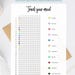 Mood Tracker Printable – Daily Planner Page for Mental Health & Self ...