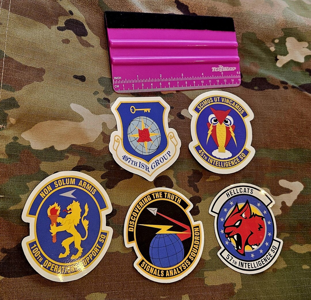 Custom Military Unit Logo Stickers or Magnets – Personalized Durable ...