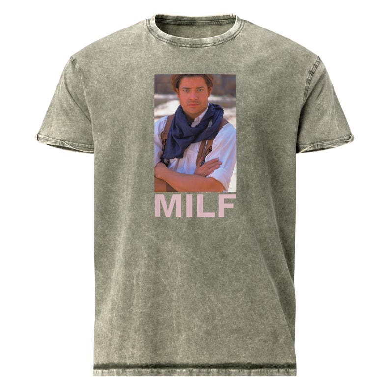 The Mummy - Brendan Fraser Meme - Denim T-shirt - Etsy