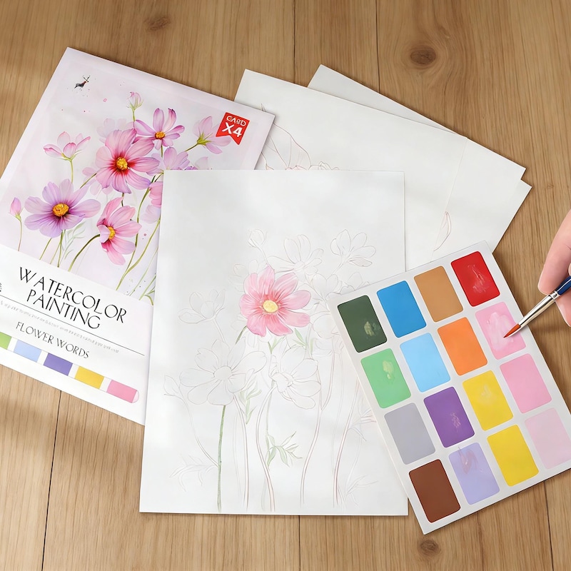 Water Color Diy Books - Etsy UK