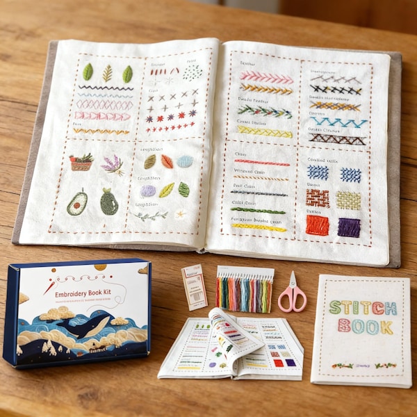 Needle Stitch Book Kit - Etsy UK