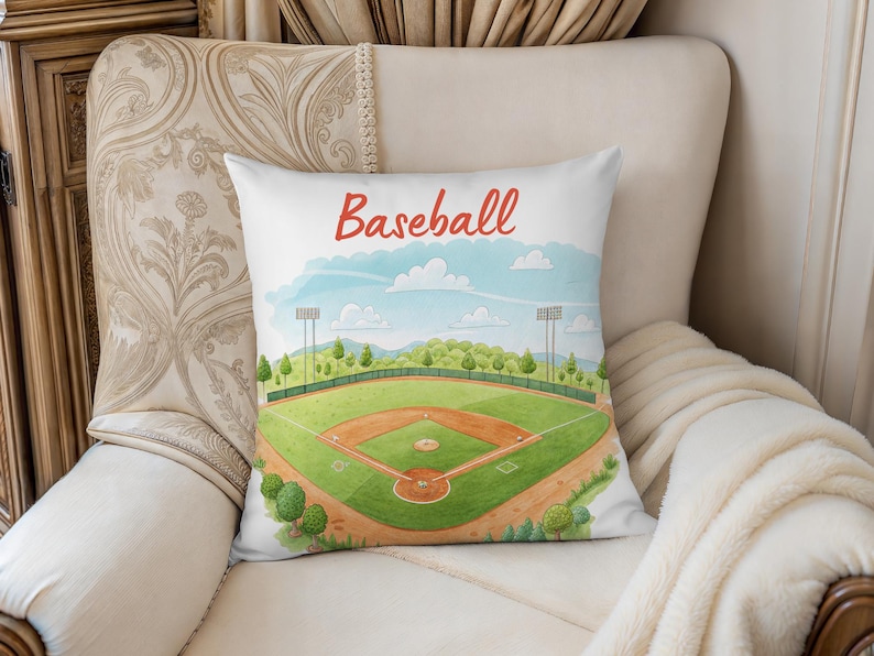 Watercolor Baseball Clipart Bundle – Rookie of the Year Boy Birthday ...