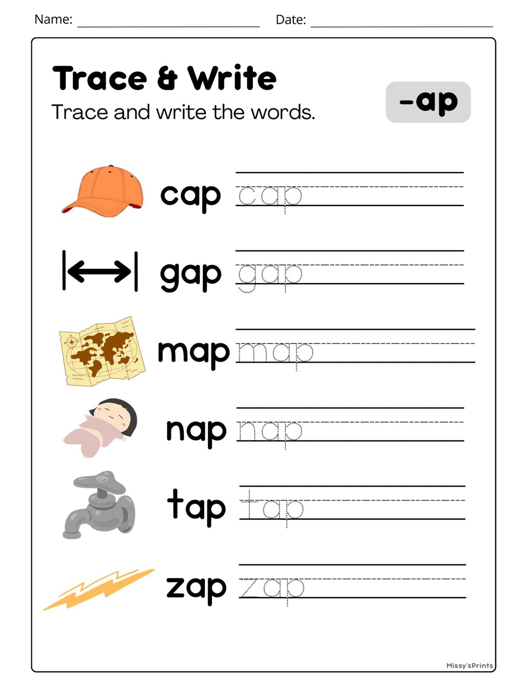 Printable Phonics Worksheets | 33-page CVC Word Practice Bundle for ...