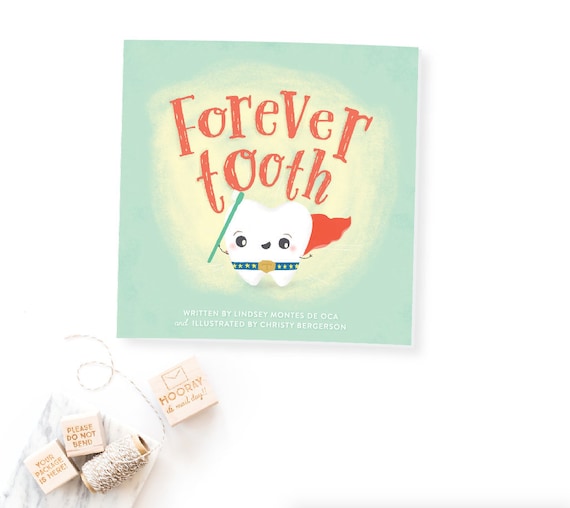 Forever Tooth Children's Book - Lost First Tooth - Tooth fairy Gift by ...