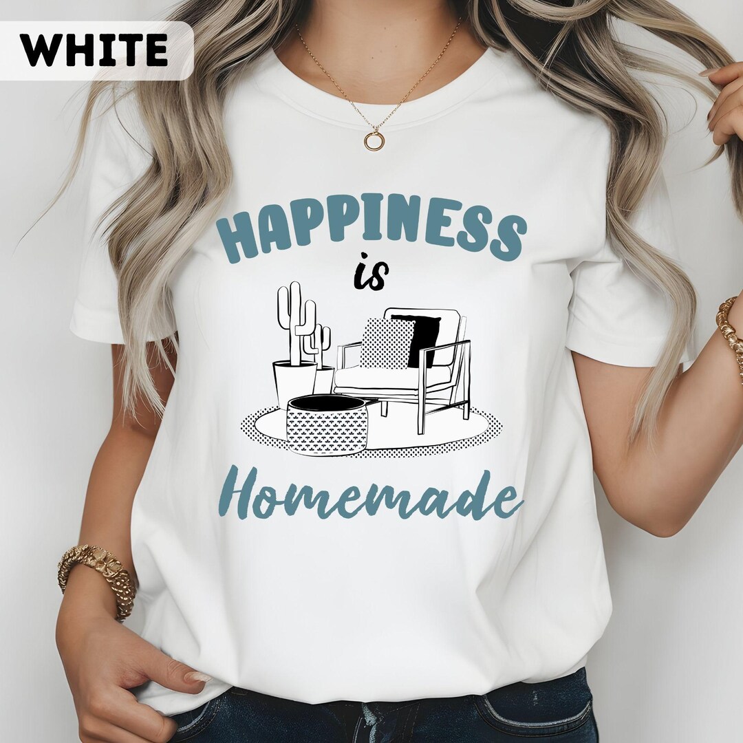 Minimalist Graphic Shirt, Housewarming Gift Shirt, Self Care Shirt ...