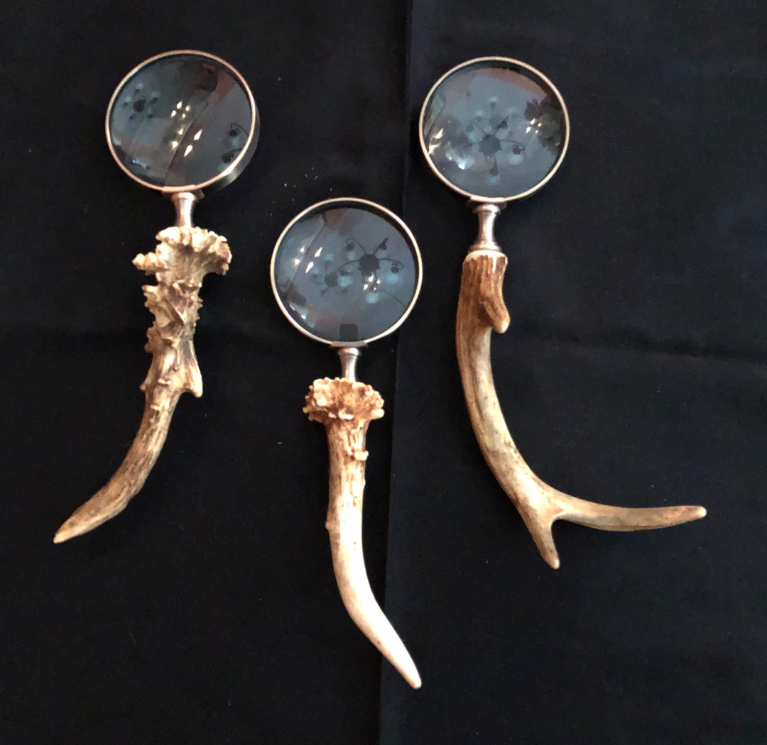 Antler Handled Magnifying Glass - Etsy