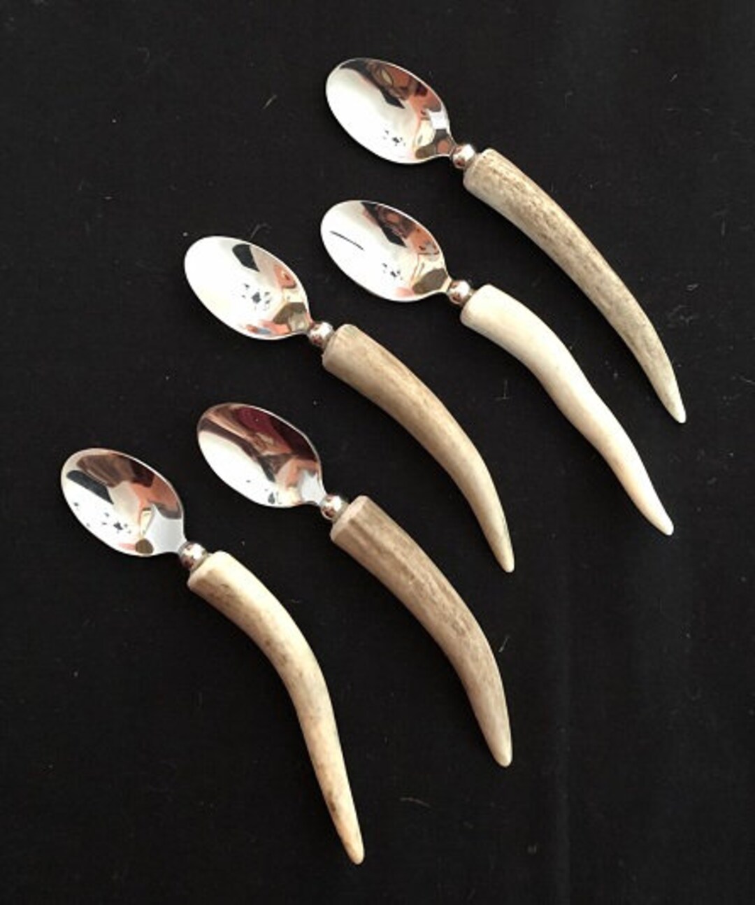 Antler Handled Demi Spoon - Etsy