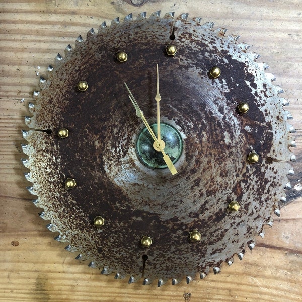 Saw Blade Clock - Etsy
