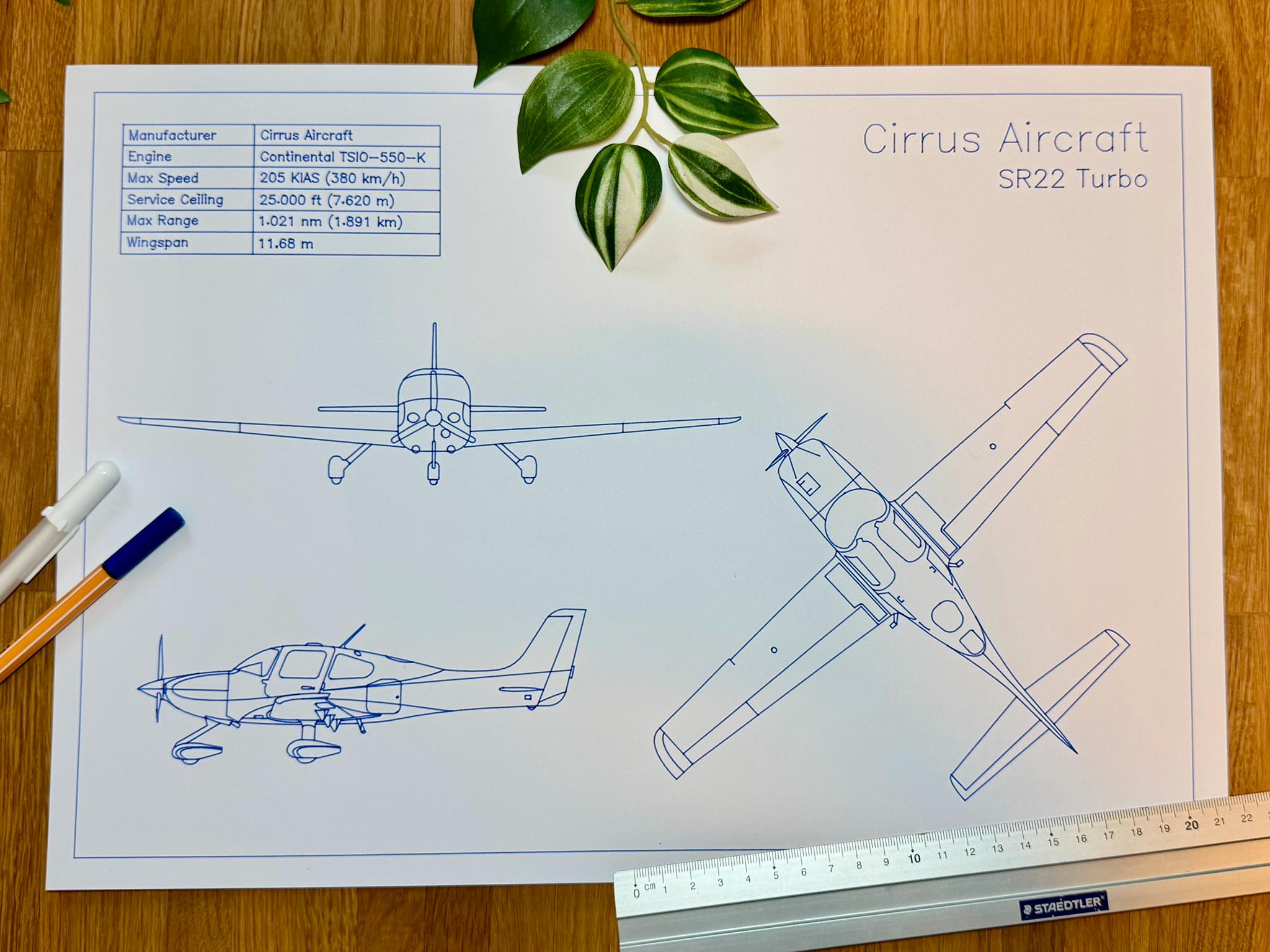 Aircraft Blueprints | Pen Plotter Art | Aviation Posters | Custom ...