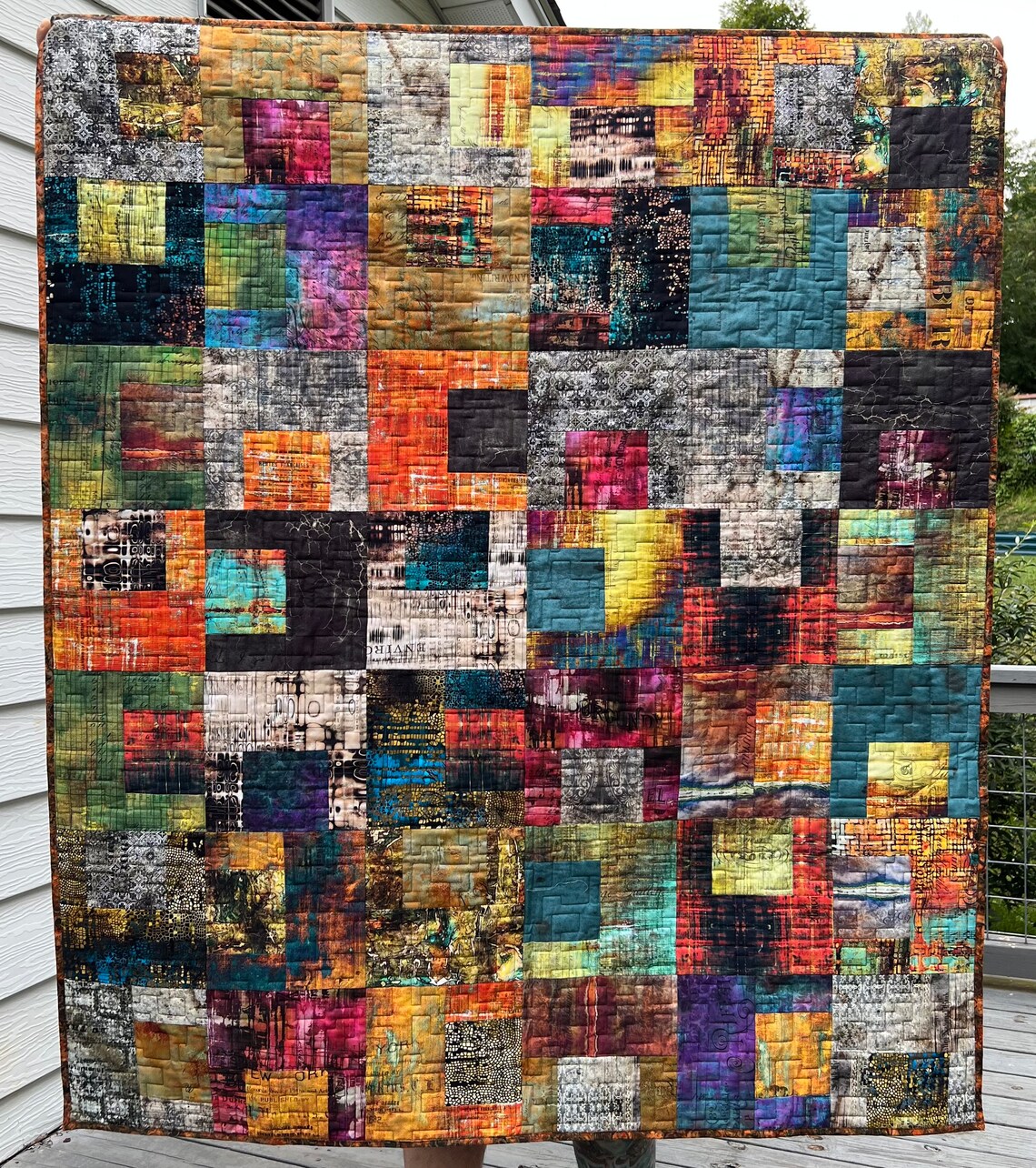 Graffiti Grunge Quilt - Etsy