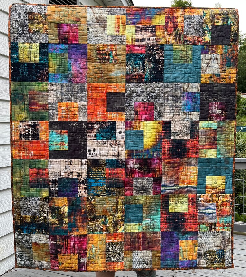 Graffiti Grunge Quilt - Etsy