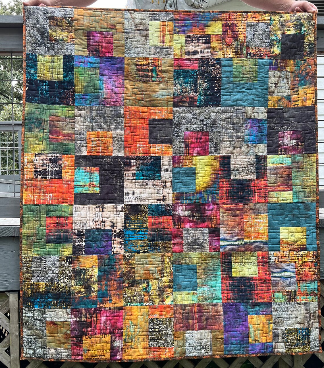 Graffiti Grunge Quilt - Etsy
