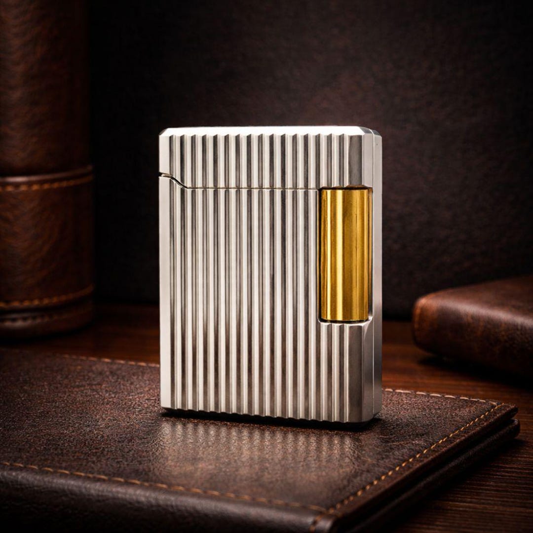 Vertical Classic Side Sliding Lighter | Stylish Vintage Gift for Men - Etsy