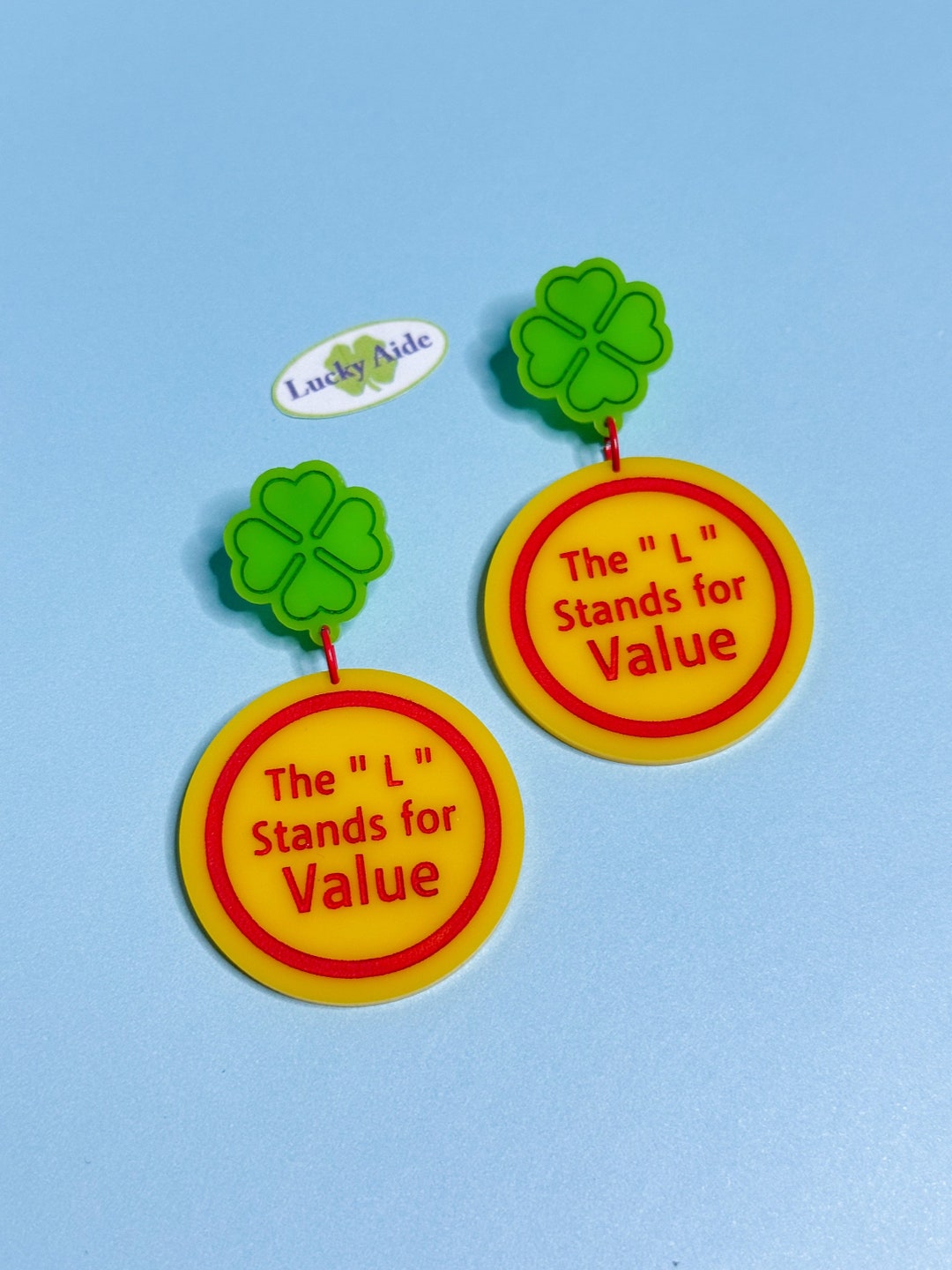 Malcolm in the Middle Lucky Aid Acrylic Post Earrings - Etsy
