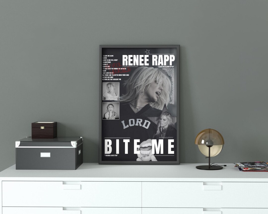 Renee Rapp Album Poster | Digital Download Print | Pop Music Wall Art ...