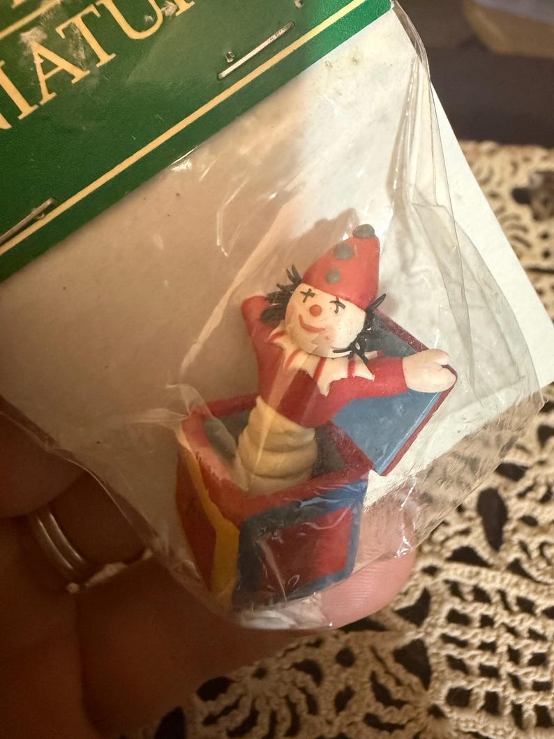 Miniature Jack in the Box - Etsy