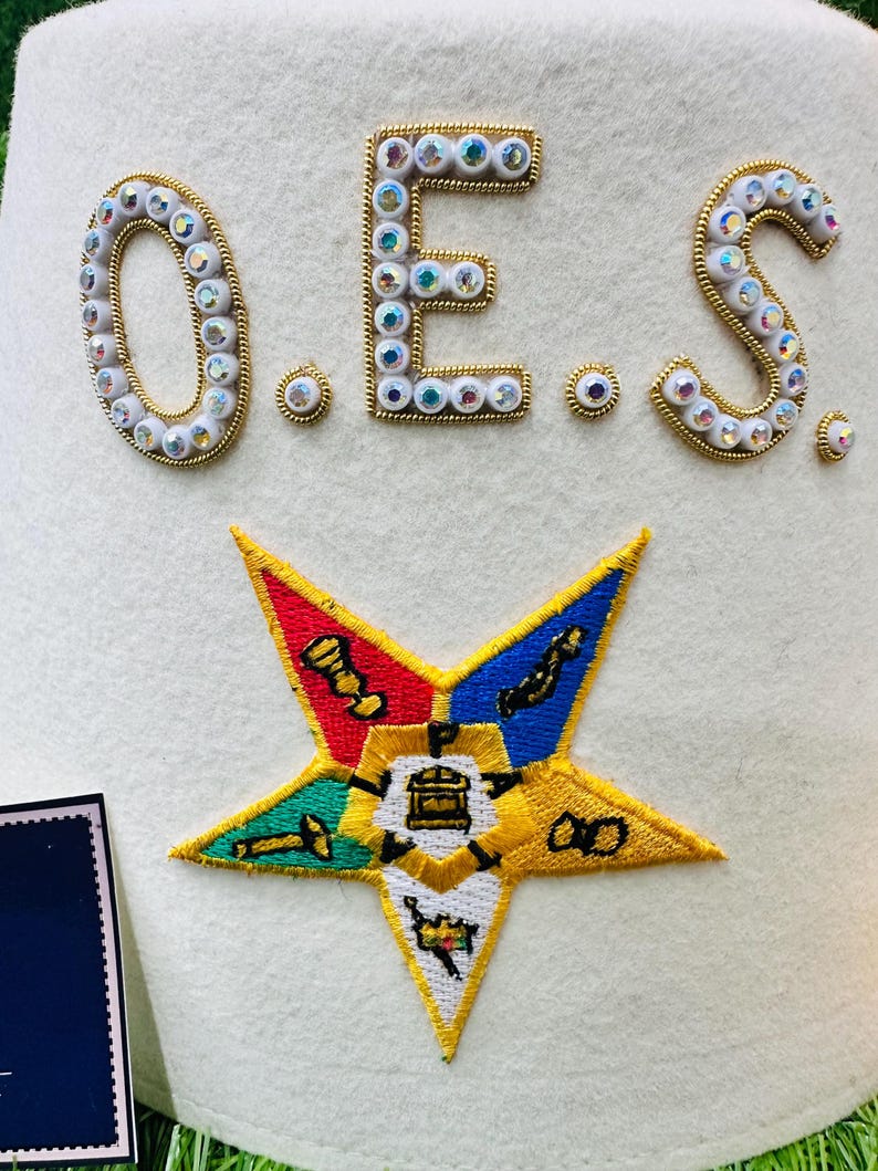OES Fez Hat With Yellow Tassel | Order of the Eastern Star Masonic Fez ...
