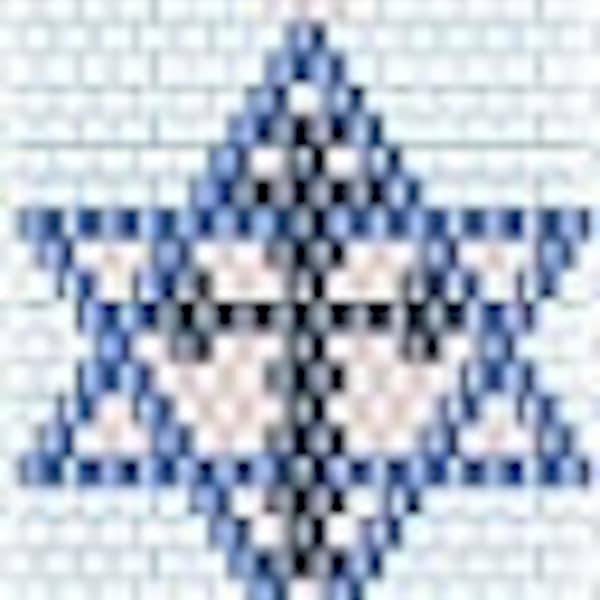 Beaded Star of David Pattern - Etsy
