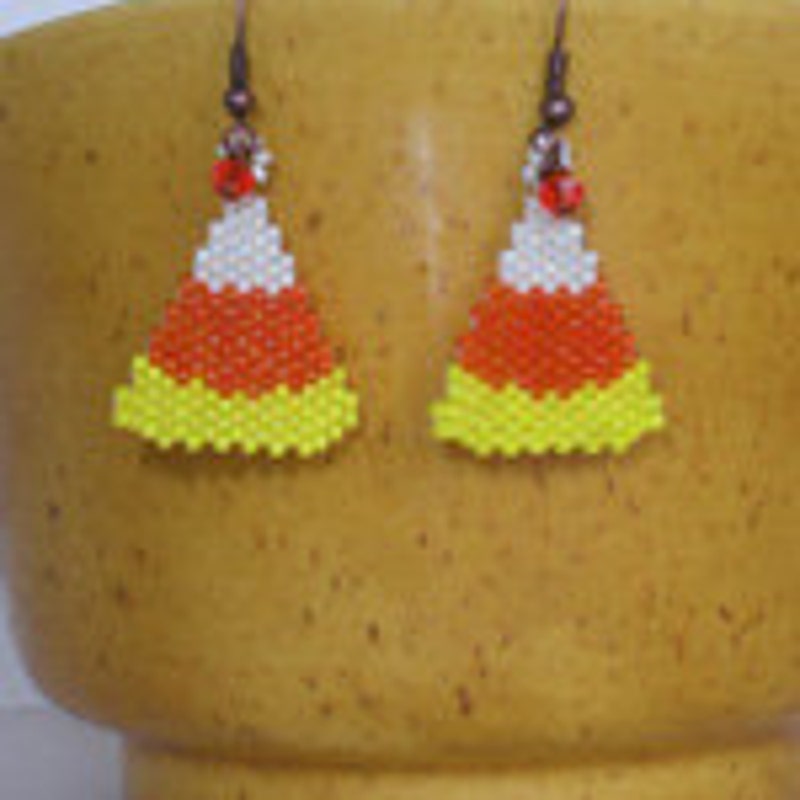 Candy Corn Beads - Etsy