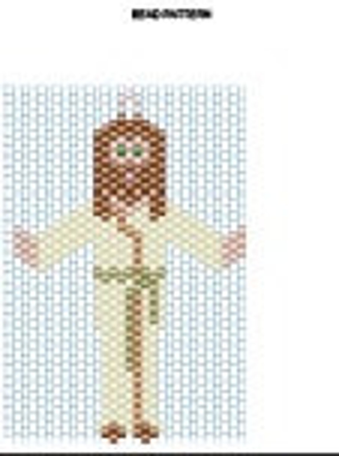 BEADING PATTERN Jesus Praying Pendant Beading Pattern - Etsy