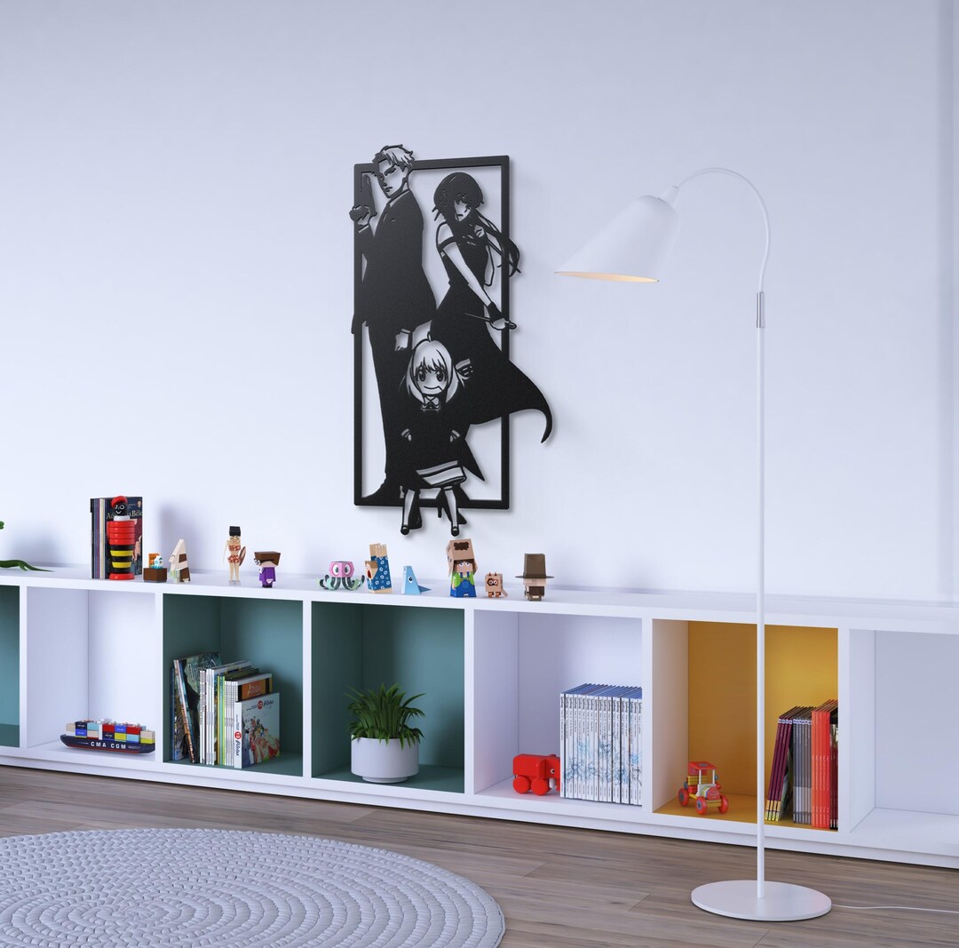 Anime Metal Wall Art - Etsy