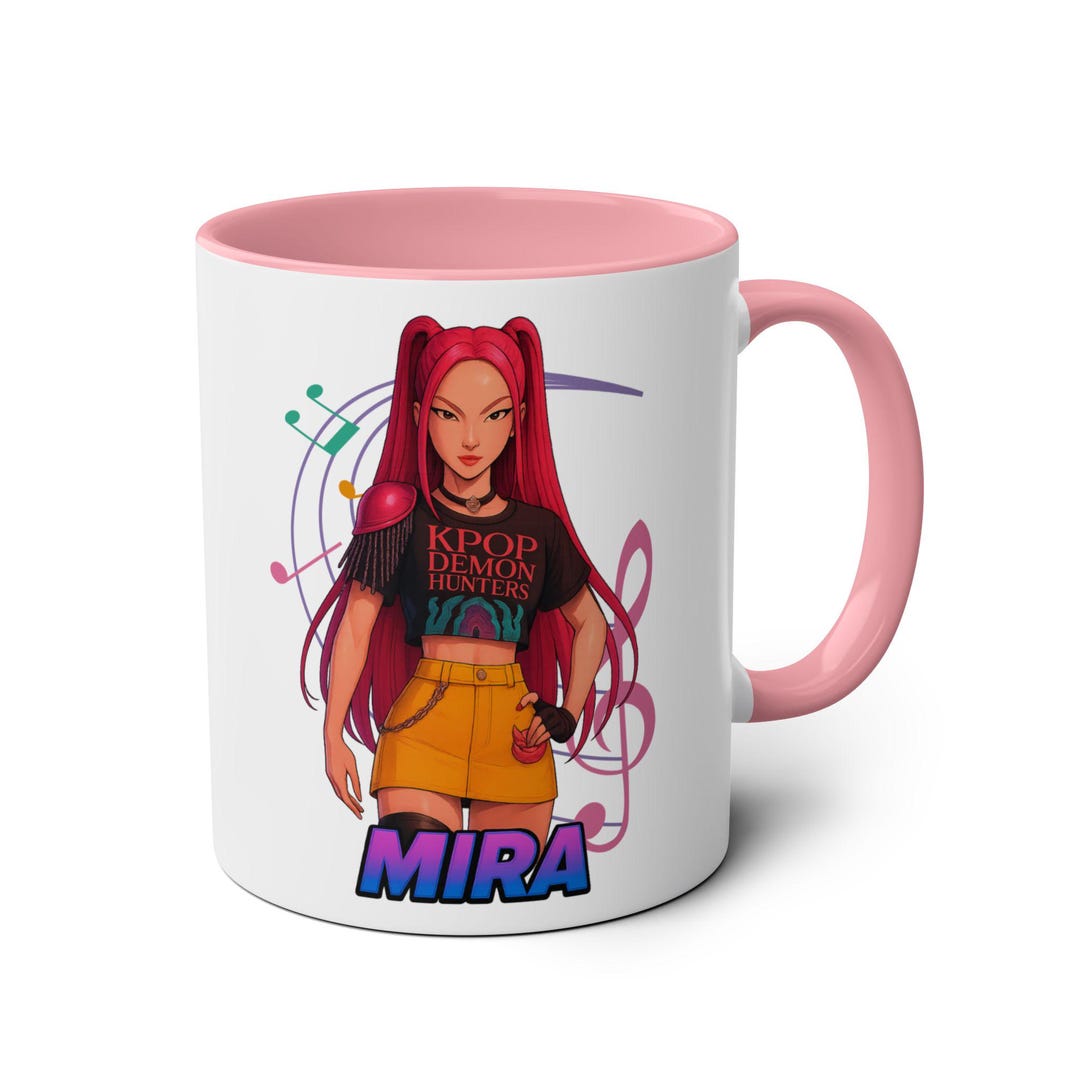 K-pop Demon Hunters Huntrix Mira Mug Two-tone Coffee Mug - Etsy