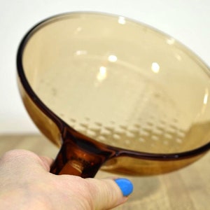 Vision Corning France 7 Inch Amber Small Frying Pan Skillet Visions ...