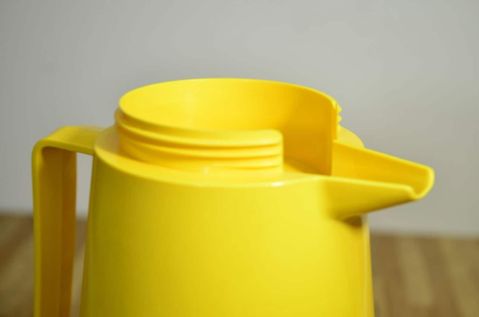 Vintage Mod Yellow Thermos King-seeley Carafe - Etsy