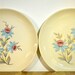 Vintage Steubenville Pottery Co. Fairlane Pattern Ceramic Dinner Plates ...
